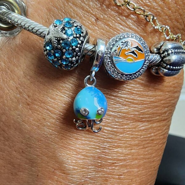 New Sterling Silver Camper Van Charm for Pandora Bracelet 797871EN160 W ...