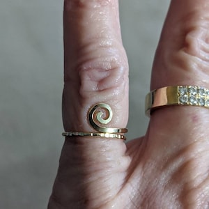 Set of 8 Precious Metal Rings Tri Color Set Get a Mix of | Etsy