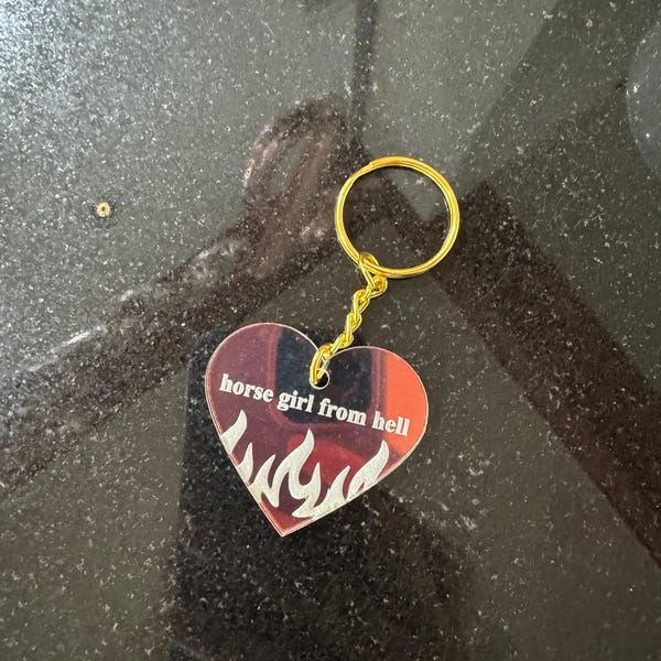 Dream Big, Fart Loud Iridescent Acrylic Keychain - Etsy