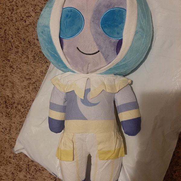 FNAF Lunar and Blood Moon Plushie - Soft Fabric, Cute, Plush Doll, Sun ...