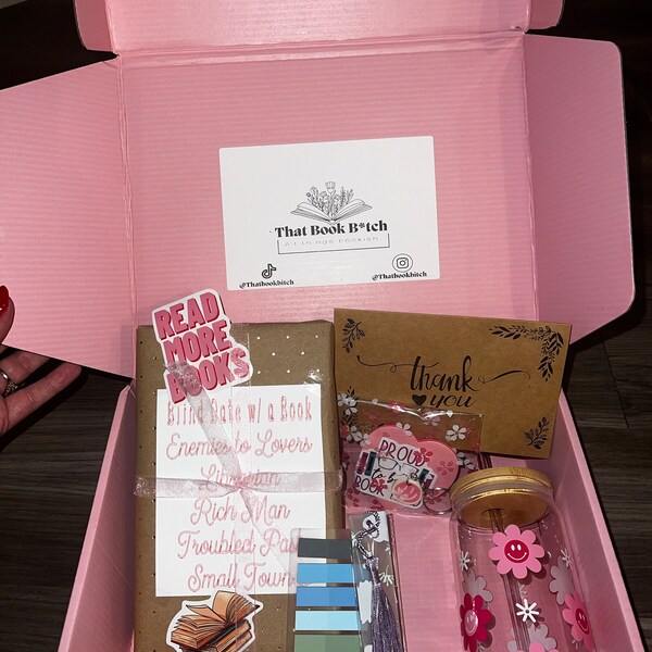 Large Blind Date With a Book Box - Book Box, Surprise Book, Book Gifts ...