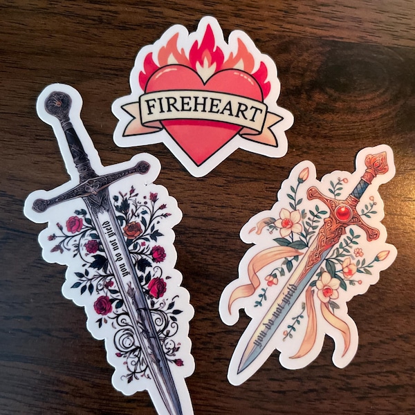 Fourth Wing Book Stickers, A Dragon Without Its Rider Sticker, Stickers ...