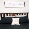 Bedroom Wall Decor Let's Stay in Bed Sign Wood Sign for Bedroom Master ...