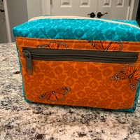 Ultimate Boxy Pouch - PDF Sewing Pattern for a Fully Lined Boxy Zipper ...