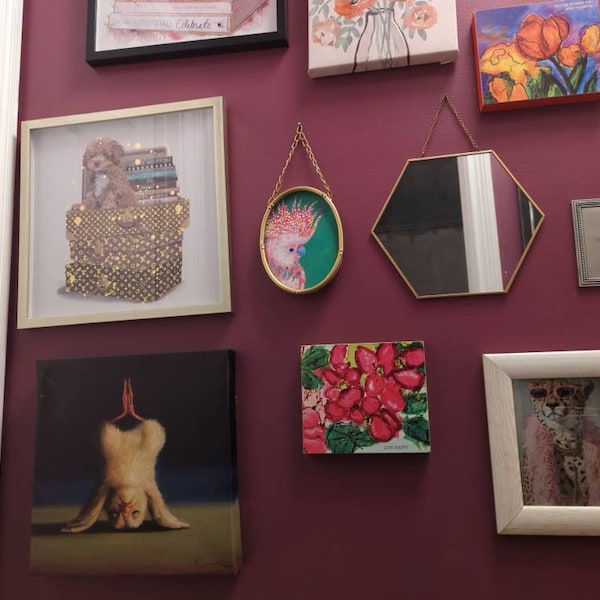 Alligator on A Pool Float, Maximalist Wall Art, Florida Print, Gator ...