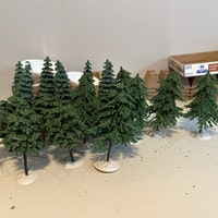 Christmas Teacup Miniature Winter Scene With Pewter Santa, Snowy Trees ...