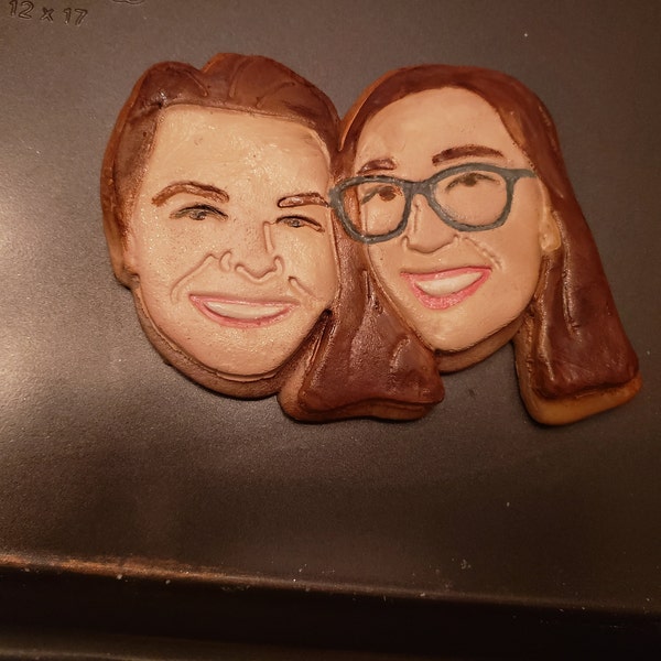 Custom Portrait Cookie Cutter: Personalized Gift for Christmas ...