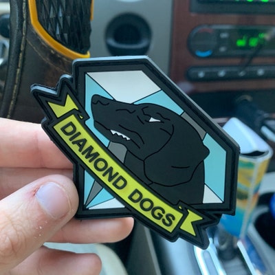 Diamond Dogs PVC Patch From Metal Gear Solid V the Phantom Pain - Etsy