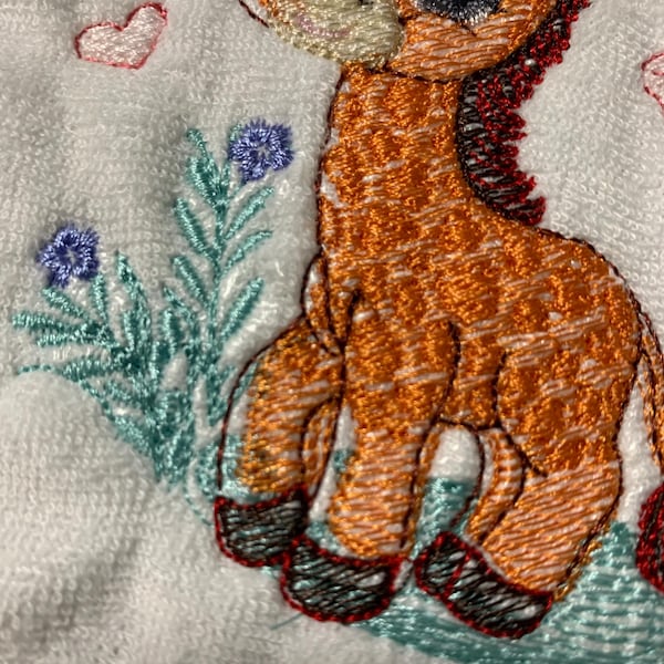 Giraffe Embroidery Designs - Safari Animals Embroidery Design Machine ...