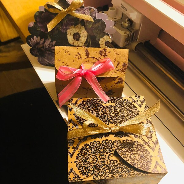 6 Basic Boxes - SVG, Ai, CRD, Eps, Pdf - Laser Cut Template - Cricut ...