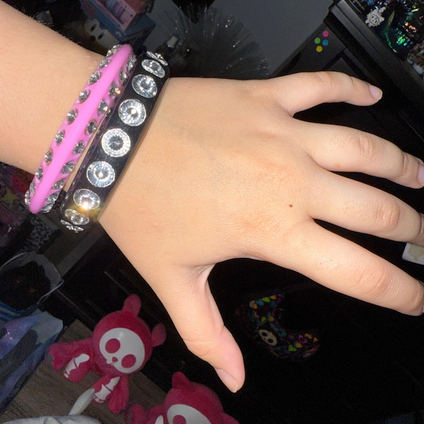 Y2K Large Zebra Bangle Bracelets | Nostalgic | Early 2000s | Throwback ...