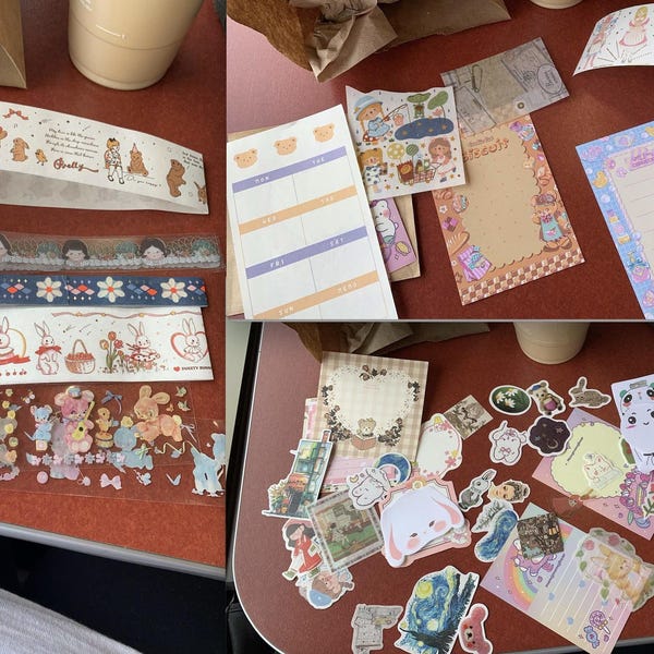 Q-lia Melty Couleur Sticker, 3d Holographic Sticker, Epoxy Sticker ...