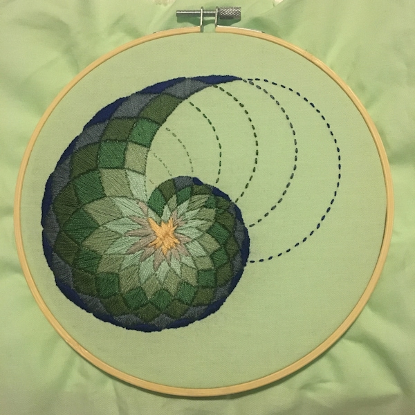 Nautilus Shell Embroidery Pattern - Etsy