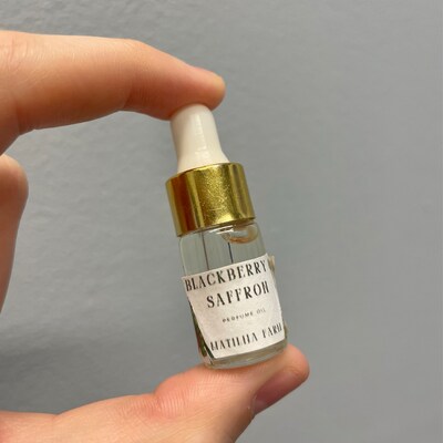 Rosewater Beignets Botanical Perfume Oil: 100% Handmade, Natural ...
