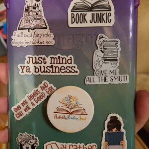 Bookish Mini Sticker Surprise Pack - Etsy