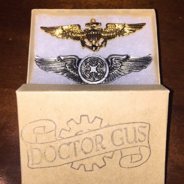 Drone Pilot Wings - UAV Operator Wings - 3 Inches Wide - Multirotor ...