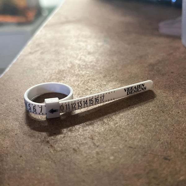 ASL Custom Name Stacking Wrap Ring | American Sign Language Gift | ASL ...