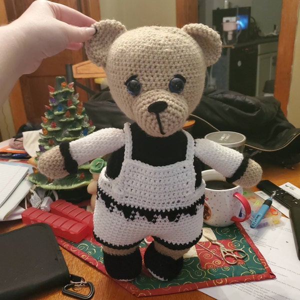Christmas Teddy Bears Crochet Pattern - Amigurumi Toy Teddy Bears ...