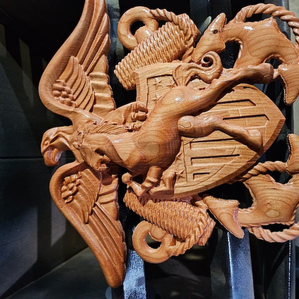 Navy Officers Crest (mustang) 3D Stl File for CNC Router - Etsy