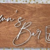 Pallet Sign Bar Sign Custom Wood Sign 3D Sign Personalized Gift Bar ...