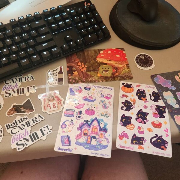 Chipmunk Forest Die Cut Sticker Sheet - Etsy