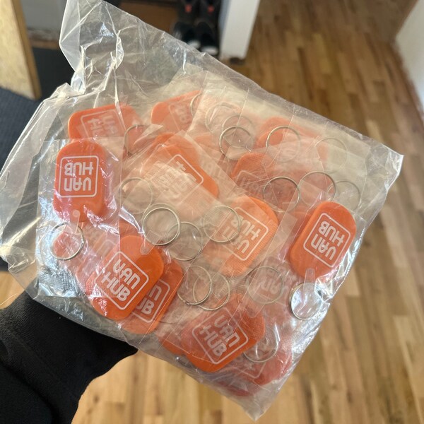 100pcs Personalized PVC Keychains, Custom Motel Hotel Key Tags, Printed ...