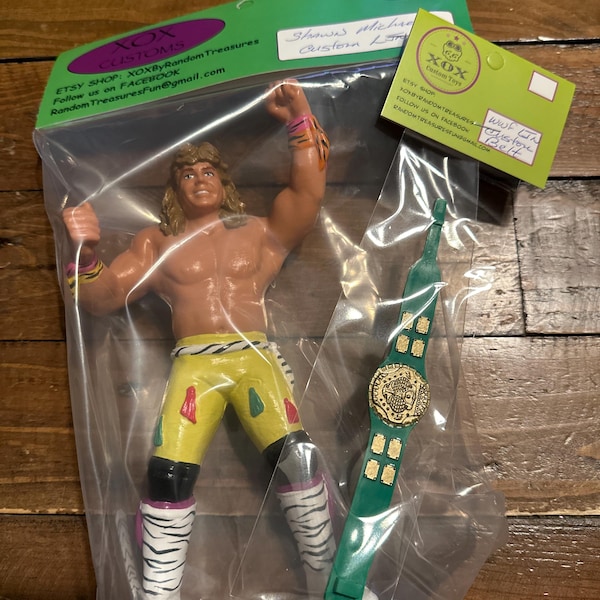 Ax of Demolition WWF LJN Inspired XOX Custom Rubber Type Full Size 8 ...