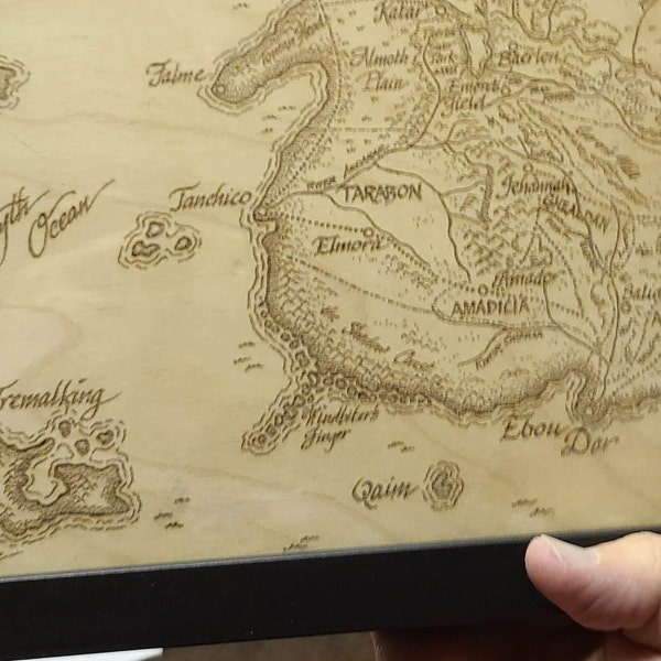 Wheel of Time Map With Notes Canvas Art Print Hand Drawn - Etsy