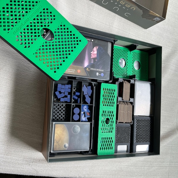 Dune Uprising and Bloodlines Expansion Board Game Insert Trays. Works ...