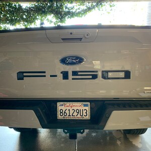 Domed 3D Raised Letters Inserts Compatible With TRD Pro Skid Plate ...