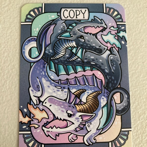 5 Copy Dragon Themed Tokens for Magic the Gathering - Etsy