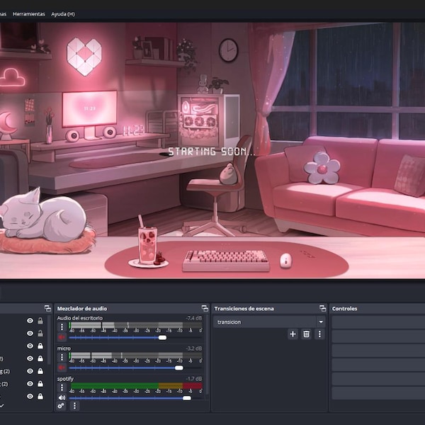 Interface-01 | Animated Stream Overlay Pack - Etsy