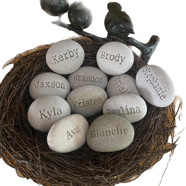 Mini Pocket Stones, Comfort Stones, Worry Stones, - Personalized ...