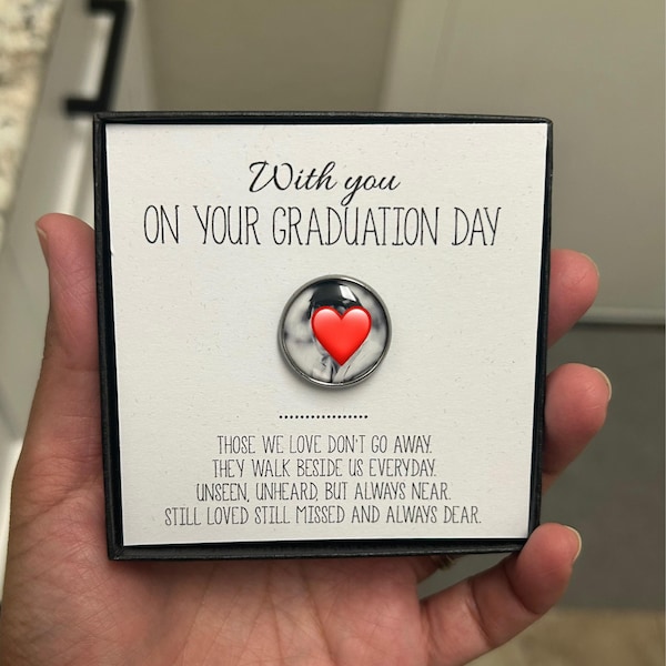 Graduation Memorial Photo Lapel Pin: Personalized Keepsake Gift - Etsy