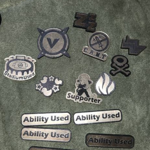 Keyforge Token Set With Box || Worlds Collide Ready || Keys, Æmber ...