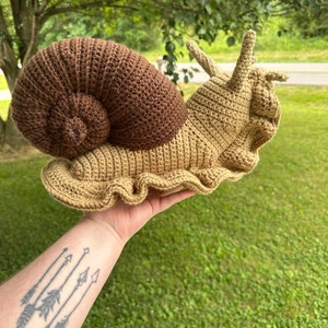 Add-on Round Snail Shell for Giant and Medium Snails Crochet Pattern by ...