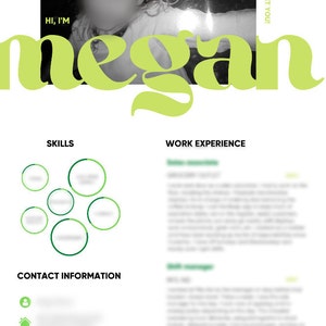 Resume CV Template Template Programming & Coding Professional Creative ...