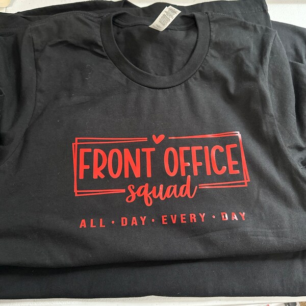 Front Office Squad SVG PNG, Front Office Svg, Office Squad Svg, School ...