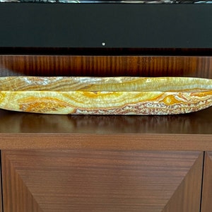 Beautiful Home Decor Natural Stone Canoes Onyx Handcrafted - Etsy