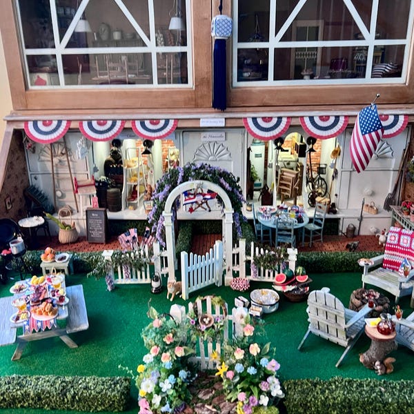 Last Stop Cemetery 1:12 Scale Graveyard PAPER Miniature Sign Spooky ...