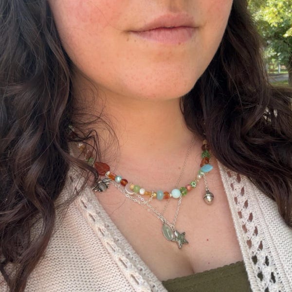 Custom Beaded Necklace - Etsy