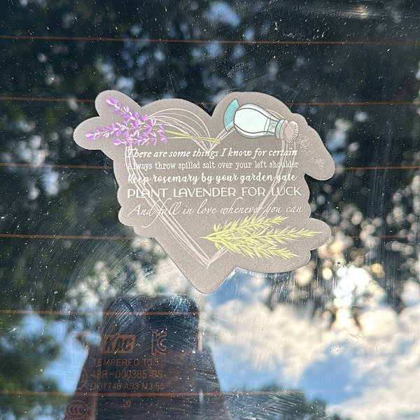 Practical Magic Quote Sticker | Magic Sticker | Practical Magic | Water ...