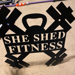 Letreros personalizados de gimnasio en casa para sala de entrenamiento ...