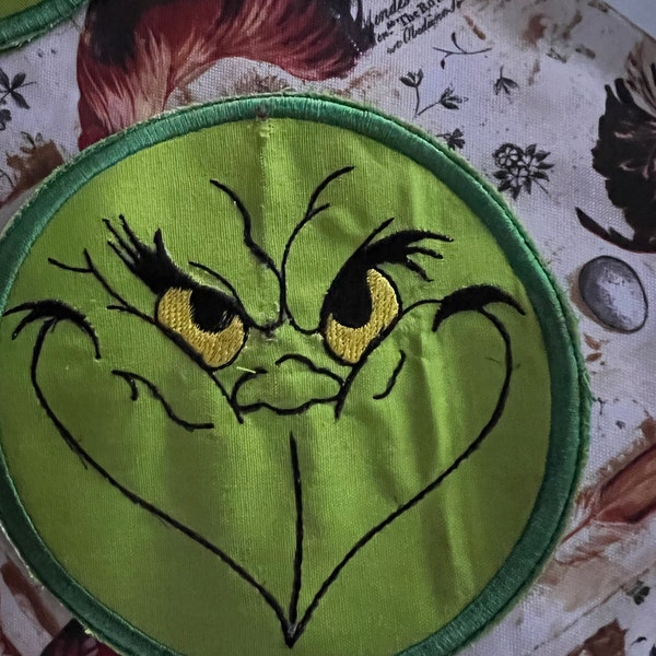 The Grinch Tree Ornaments ITH Machine Embroidery Design, Embroidery ...