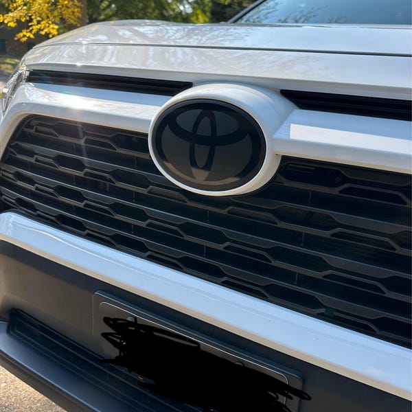 2018 2024 Toyota Camry TRD Logo Front Emblem Vinyl Overlay Decal Cover ...
