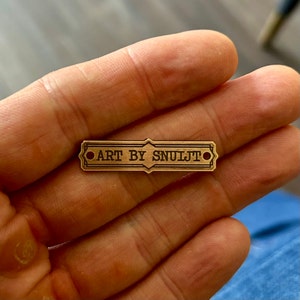 Metal Tags, Gold Plated Tags, Gold Tags, Metal Labels, Custom Tags ...