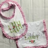 Machine Embroidery Design Fishtail Rose Monogram Alphabet Font INSTANT ...