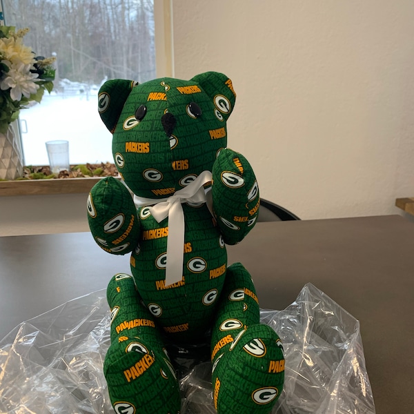 Tamps Bay Buccaneers-red-nfl Bear Stuffed Bear Football Bear Handmade ...