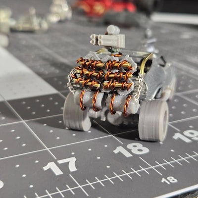 Gasland, Madmax, 40 Bolted Armor Plates for Custom Hotwheels 1/64 Scale ...