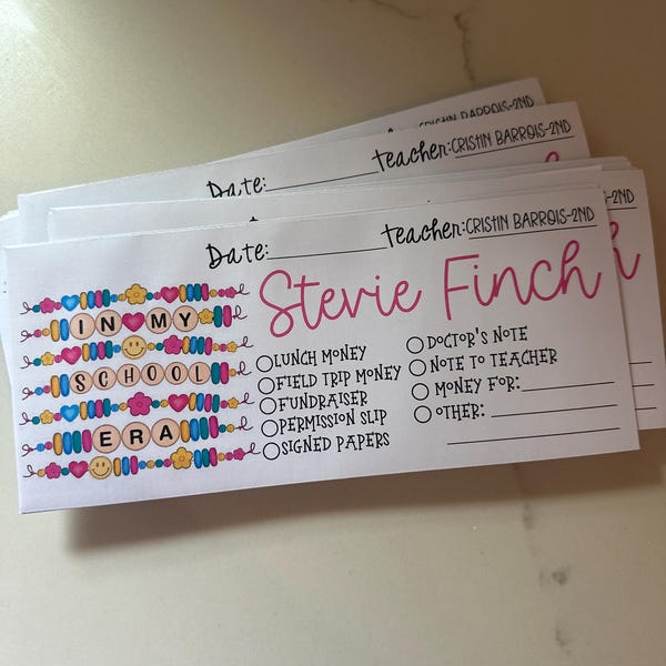 Colorful Note Cards for Kids Stationery for Girls Bright Colors Kid ...